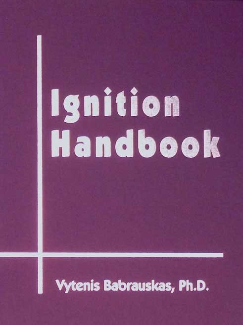 Ignition Handbook and Database - Fire Safety Science book